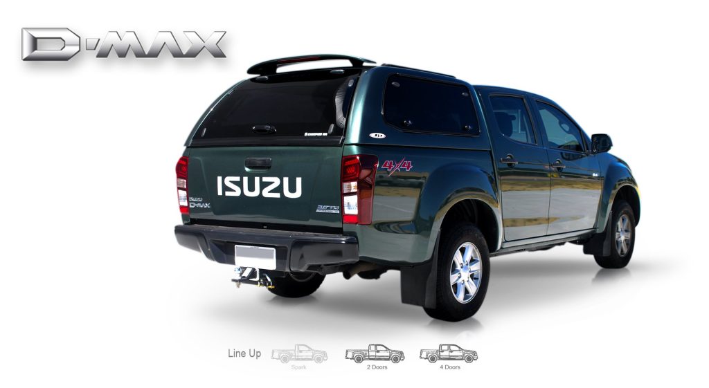 ISUZU D-Max Canopy Hardtop, Durable Elegance Customizable