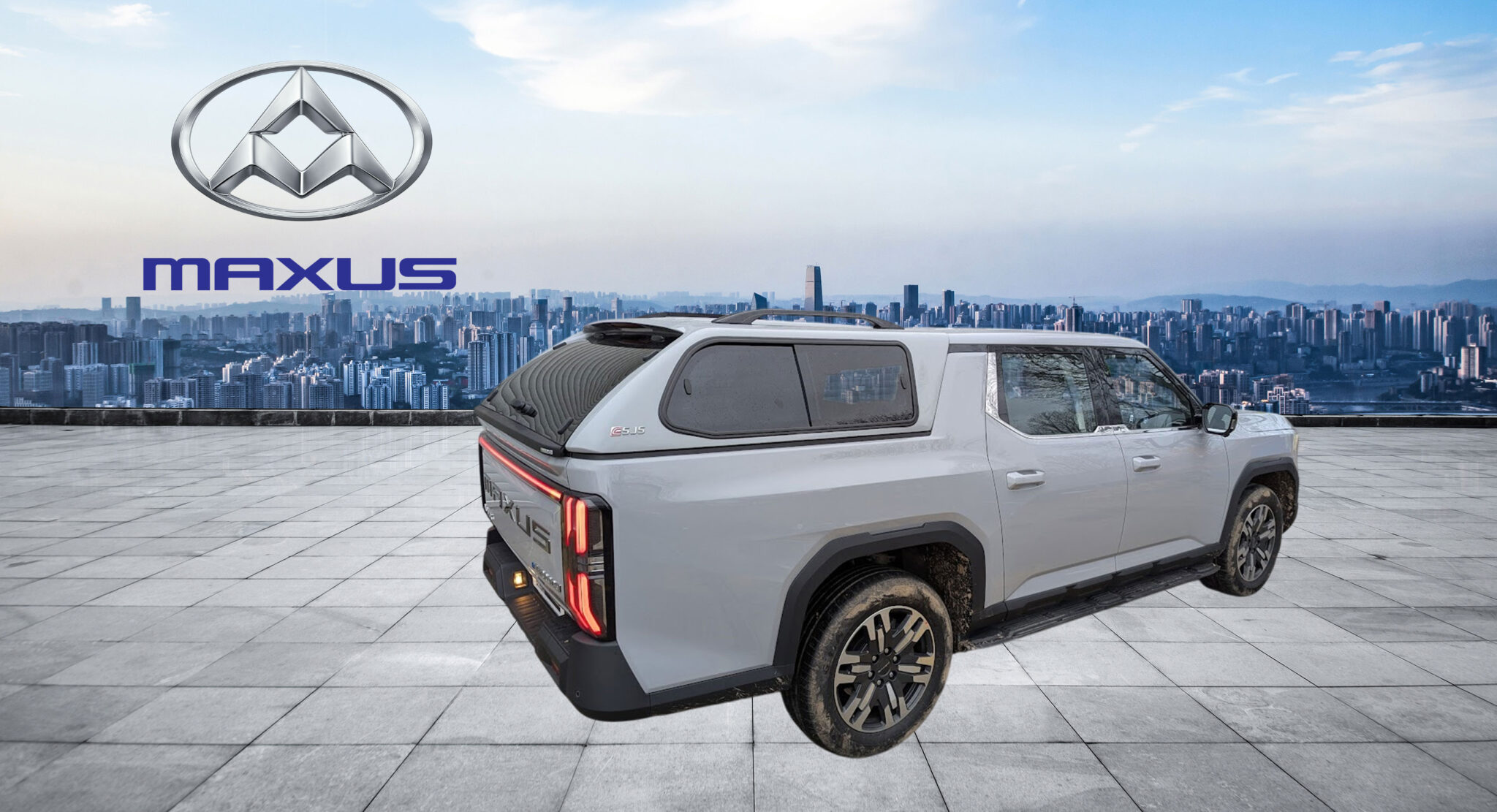 Maxus eTerron 9 Canopy Hardtop, Durable Elegance for EV